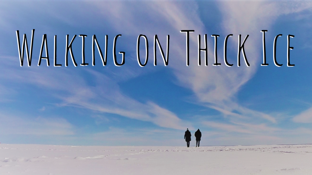Walking on a Frozen Lake | Moosing Around